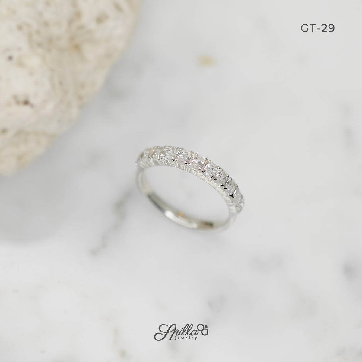 Silver Single Ring GT-29 – SpillaJewelry